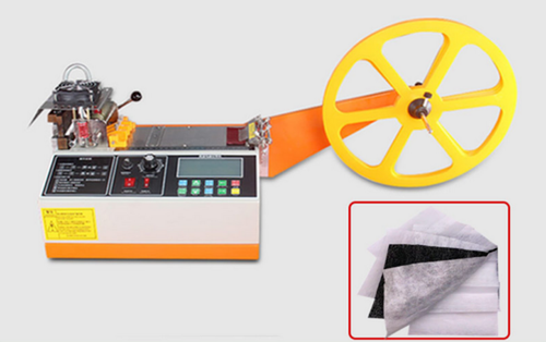Automatic Cold Hot Nylon Webbing Ribbon Strip Non-Woven Fabric Cutting ...