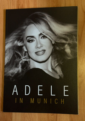 ADELE IN MUNICH GERMANY 2024 OFFICIAL PROGRAM TOUR BOOK NEW EXCLUSIVE | eBay