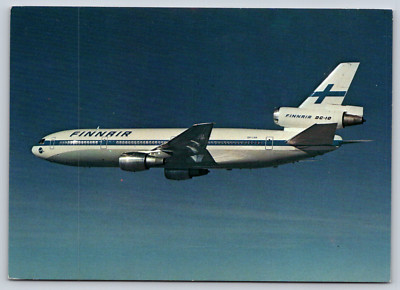 D1 4x6 Airplane Postcard - Finnair DC-10 | eBay