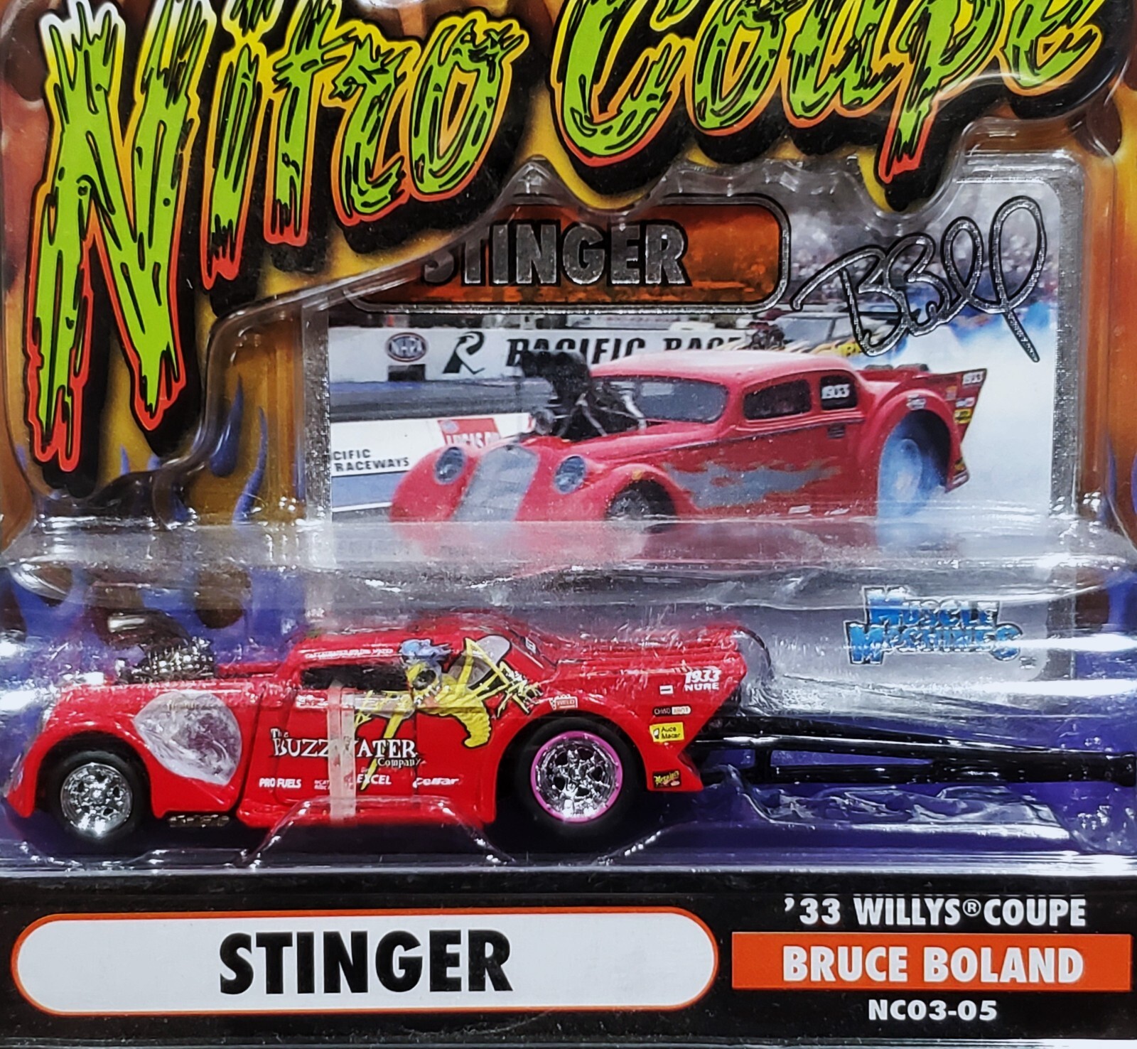 Muscle Machines Stinger 33 1933 Jeep Willys Nitro Coupe Bruce Boland ...
