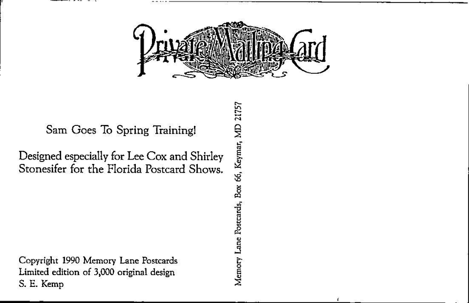 Postcard: 1990 Postcard Show, Patriotic Uncle Sam Santa Claus Playing ...