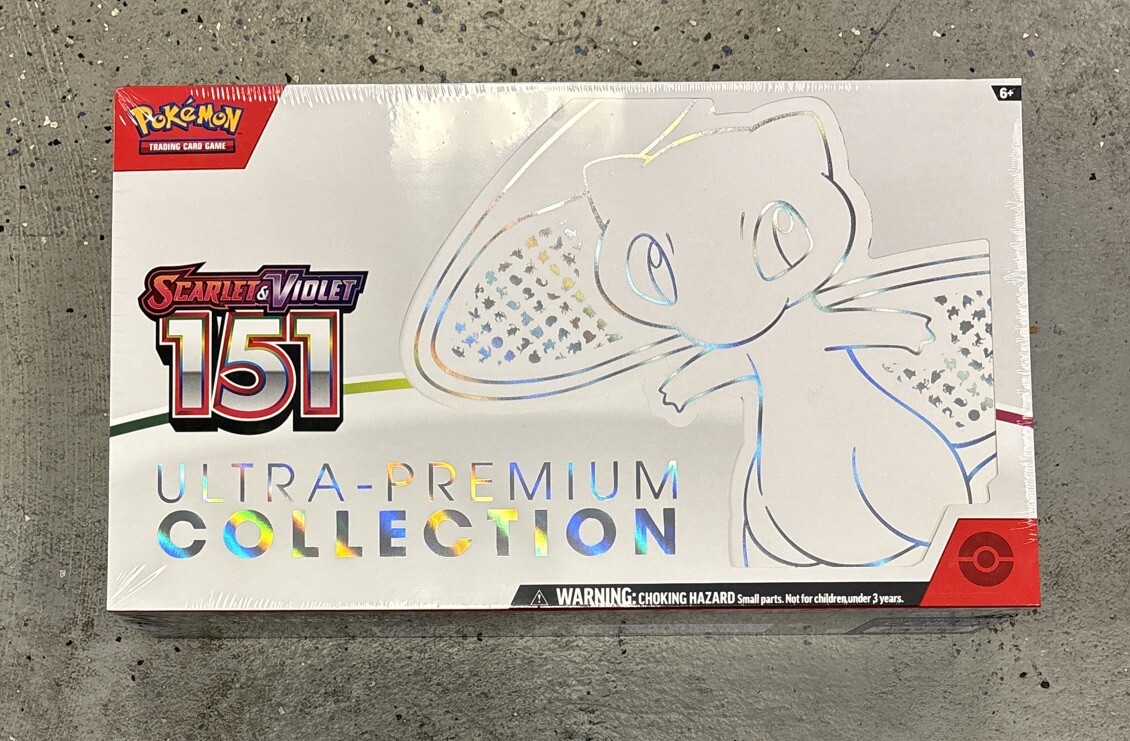Pokemon 151 Ultra Premium Collection Box Sealed 16 Booster Packs ...