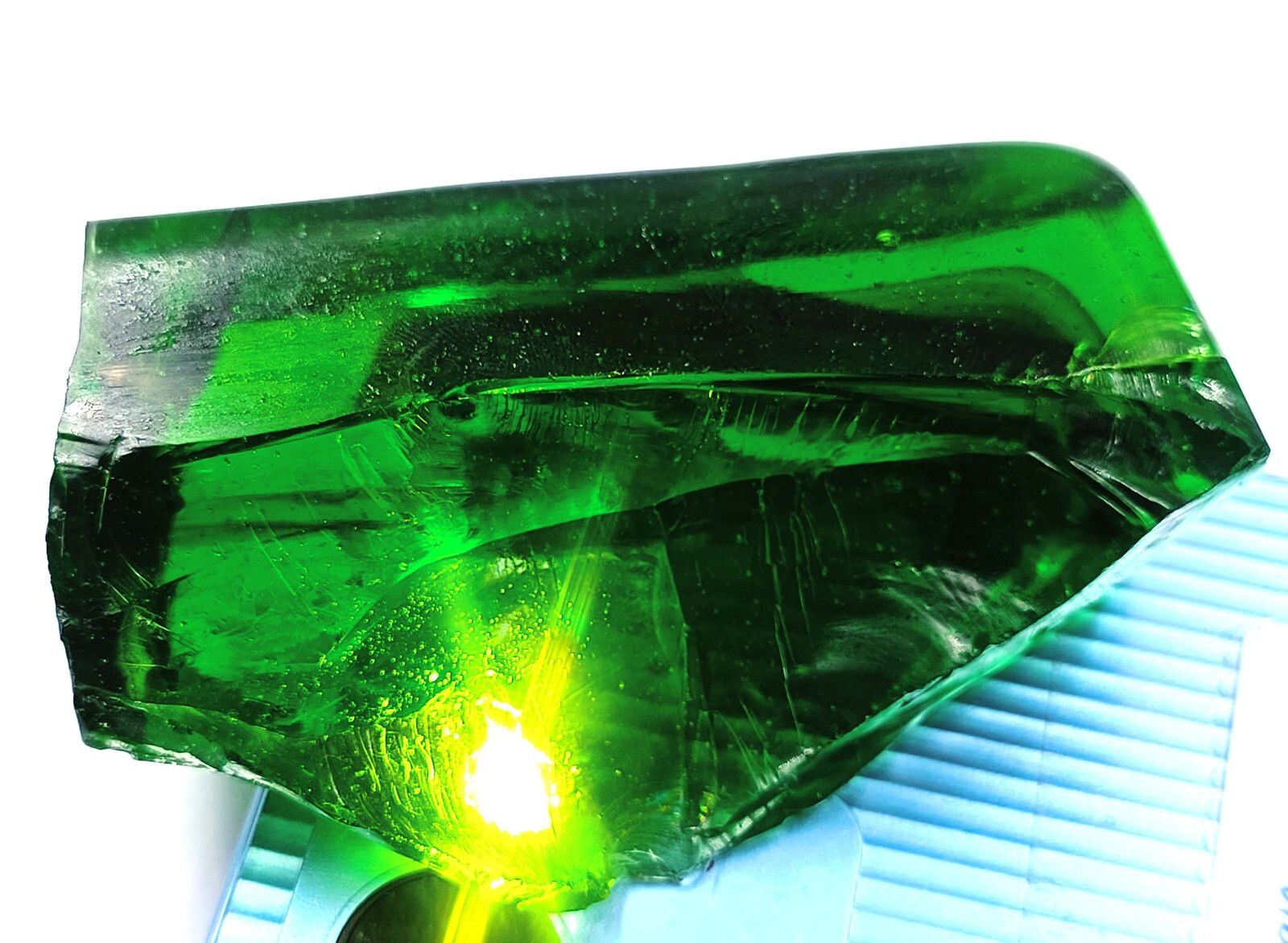 Fantastic Piece 774 Ct Green Moldavite EGL Certified Rough Loose ...