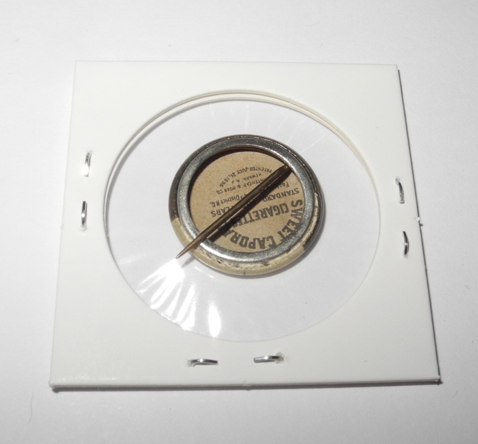 1910-12 Sweet Caporal Baseball Coin Pin Neal Ball Cleveland Naps Near ...