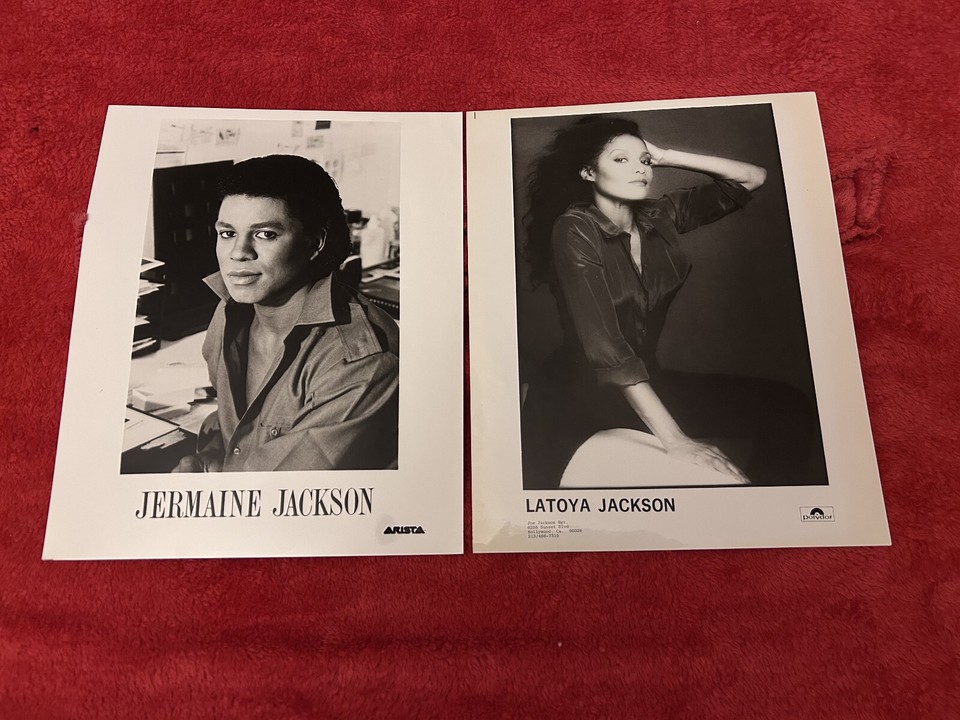 JERMAINE JACKSON + LATOYA JACKSON + TITO JACKSON Arista/Polydor/AP ...