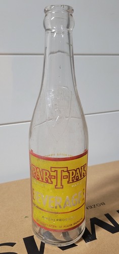 PAR T PAK BEVERAGES CLEAR SODA BOTTLE 12 OZ ACL | eBay