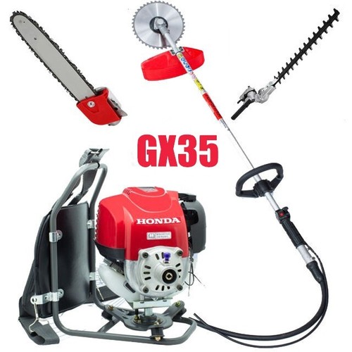 Grass trimmer Gx35 Backpack Multi Brush Cutter 4 stroke hedge trimmer ...