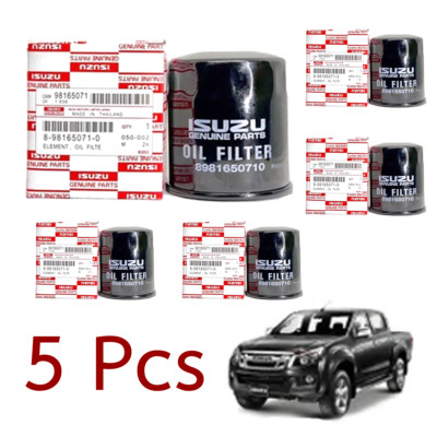 5 pcs Engine Oil Fuel Filter Isuzu D-Max 2012 2018 8-98165071-0 | eBay ...