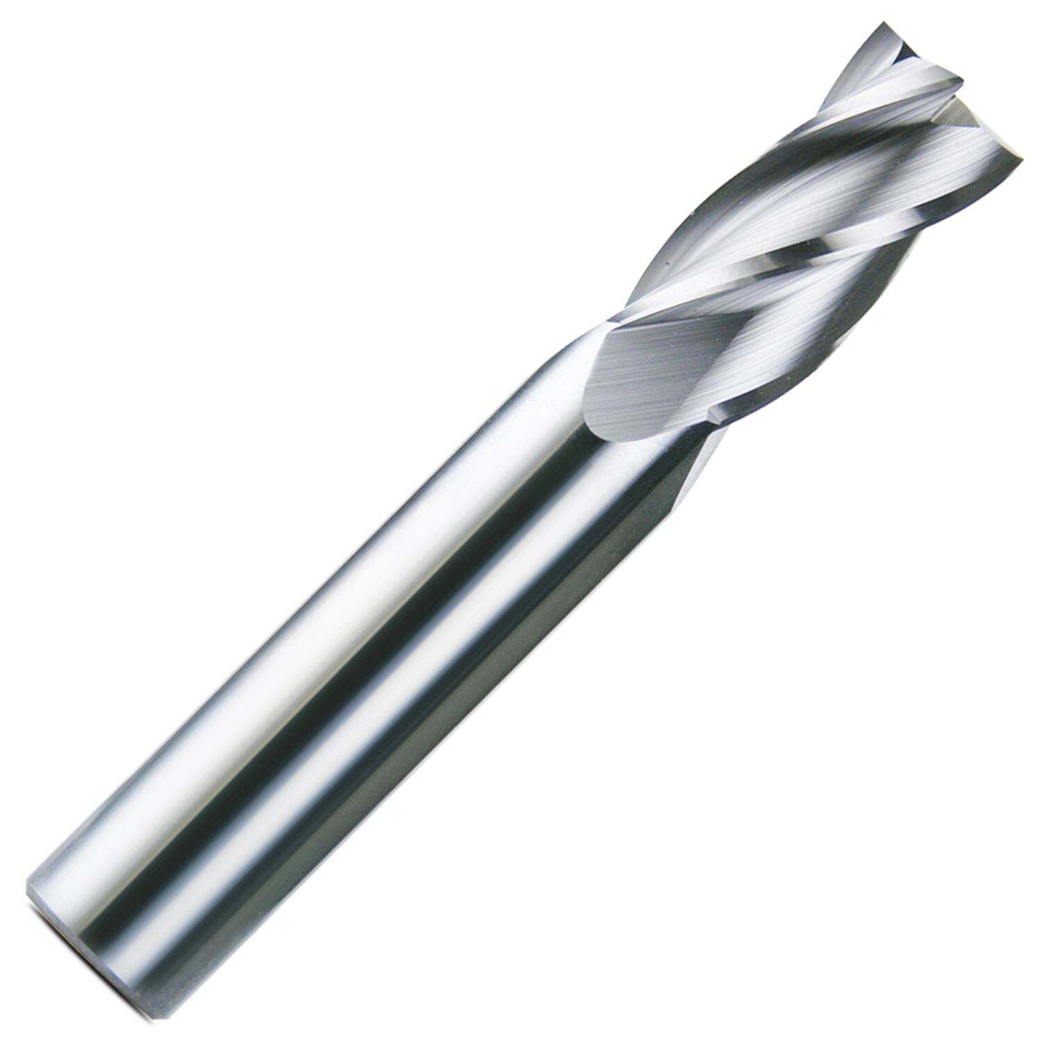 1/4" 4 Flute Single End Stub 30 Degree Carbide End Mill USA | eBay
