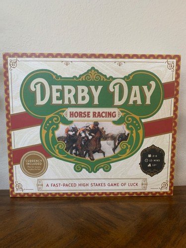 New Derby Day Horse Racing Board Game Fast Paced High Stakes Game Of ...