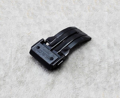 22mm Deployment Buckle/Clasp for Hublot Watch in PVD Black Big Bang ...
