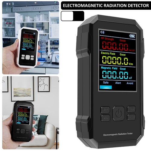 Electromagnetic Radiation Detector Handheld EMF Reader with Sound Alarm ...