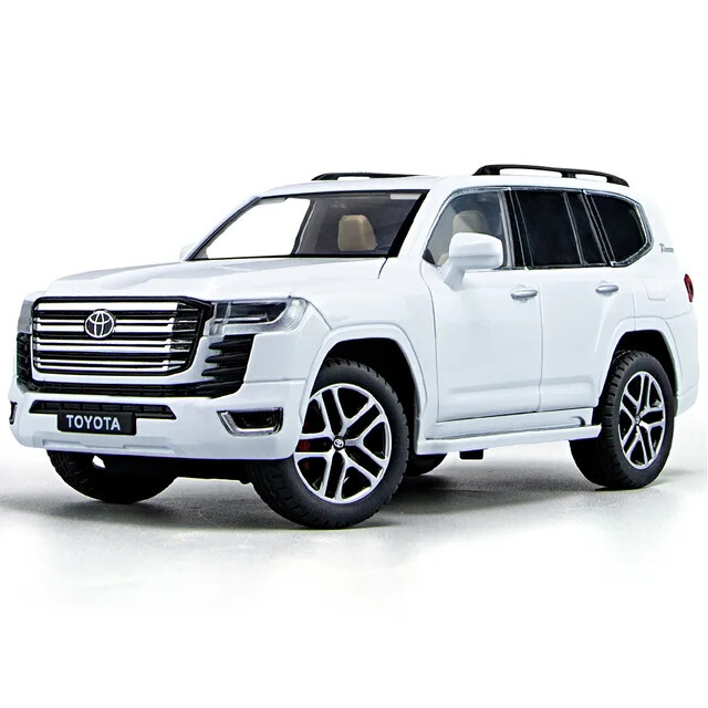 1:24 Toyota LAND CRUISER SUV High Simulation Diecast Car Model Kids Toy ...