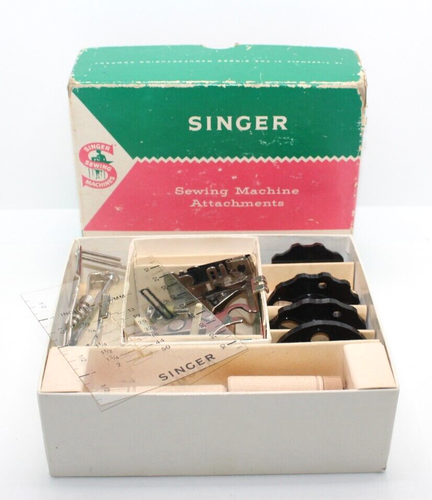 Vintage Singer Sewing Machine Parts Lot with Box For Class 600 Machines ...