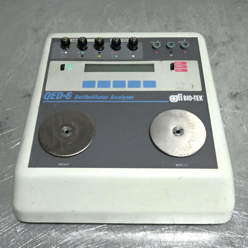 Bio-Tek Instruments QED-6 Defib Analyzer | eBay