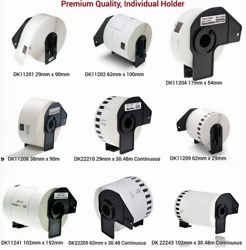 DK Label Fits Brother QL500 QL560 QL600 QL700 QL800 QL1050 QL1100 ...