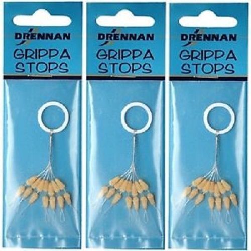 Drennan Float BIG grippa rubber stops 3 x Packs LARHE FLOAT STOPS *PAY 1 POST* | eBay UK