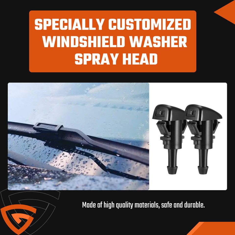 Windscreen Washer Jet Pair for Hyundai i20 i30 ix35 Santa Fe Tucson Kia ...
