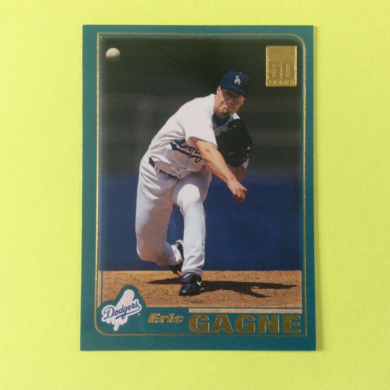 2001 Topps #447 Eric Gagne Los Angeles Dodgers | eBay