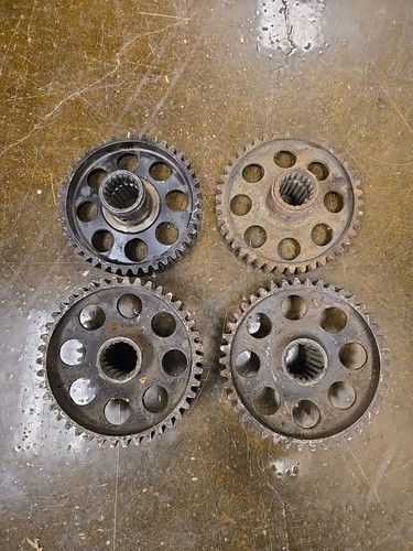 Scrap Salvage Radial Engine Gears Lot Of 4 | eBay