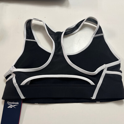 Reebok Women's Lux Racer Padded Colorblocked Bra (a3) | eBay