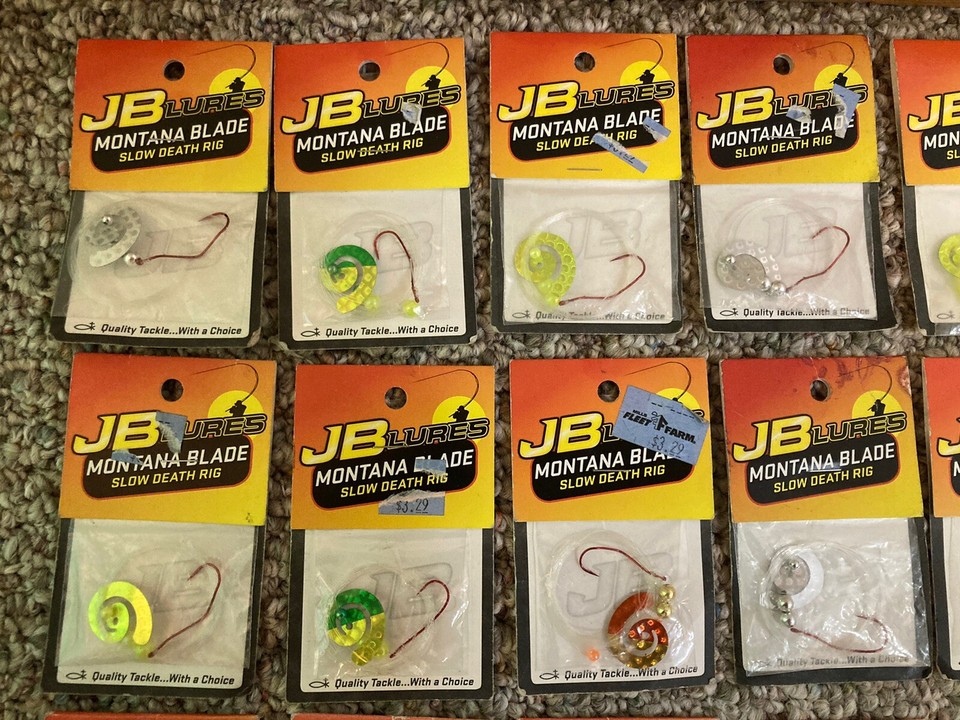 53 Pack Lot - Walleye Spinner Harnesses & Components - Mixed ...