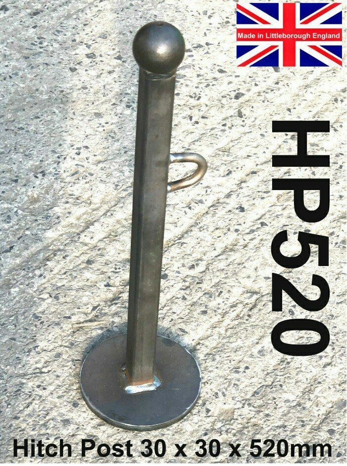 Trailer Hitch POST 520mm High 'Saves your Jockey Wheel & Tyre' Made In ...