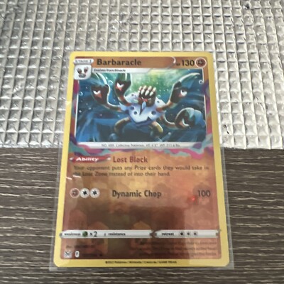 POKEMON TCG LOST ORIGIN Barbaracle | eBay