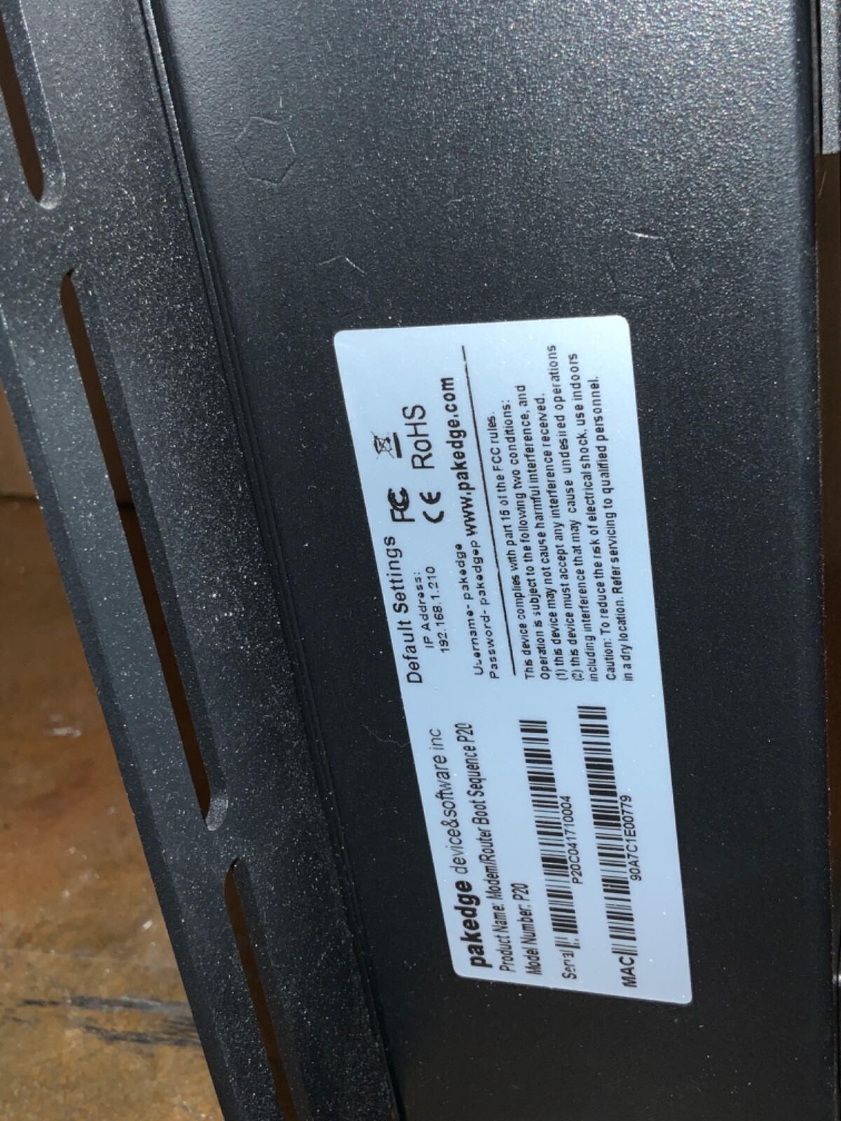 Pakedge P20 Intelligent PDU Power Strip | eBay