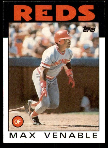 1986 Topps #428 Max Venable EX | eBay