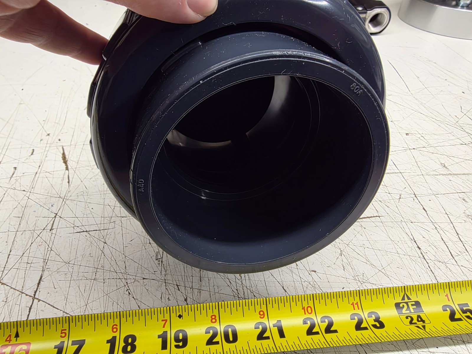 Asahi AV Valve 80-3 1210030 3' Socket 100 PSI PVC Ball