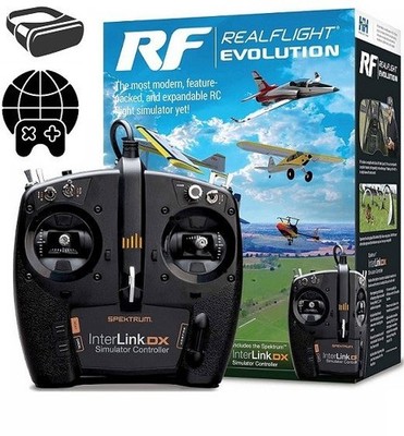 ️Duty Free ️RealFlight Evolution Simulator w/ InterLink DX Controller ...