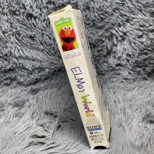 Sesame Street Elmo's World VHS 2000 Tape 3 Elmo Episodes for Children ...