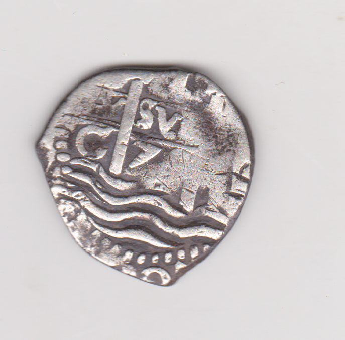 BOLIVIA,Potosí cob 1 real, 1679 C.; KM-23; 3.0 grams. nice example of a ...