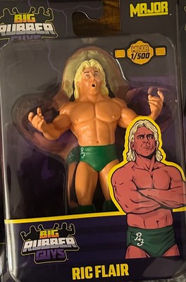 Big Rubber Guys Ric Flair Green Exclusive 1/500 WWE Wrestling Figure ...