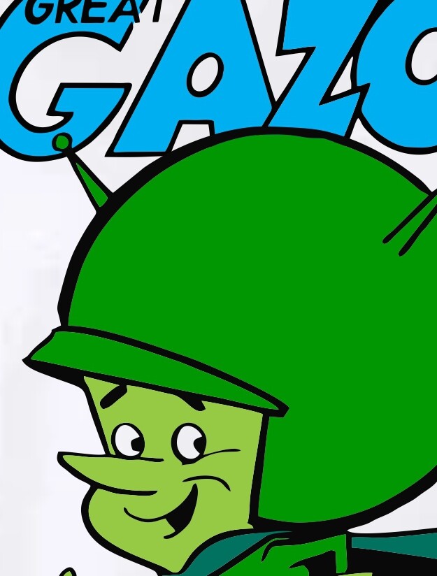 THE GREAT GAZOO FLINTSTONES T-Shirt HANNA BARBERA TEE CARTOON | eBay