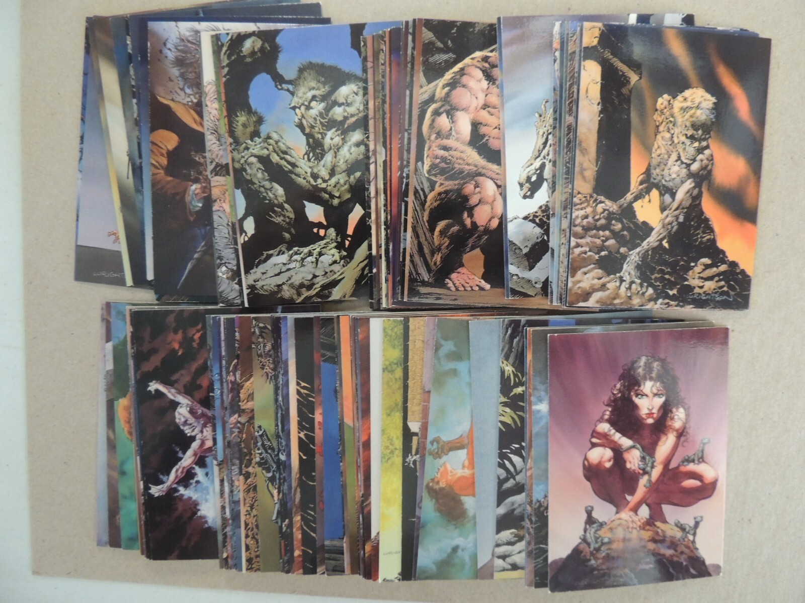 BERNIE WRIGHTSON SERIES 2 SET OF 90 1994 FPG NON-SPORT TRADING CARDS | eBay
