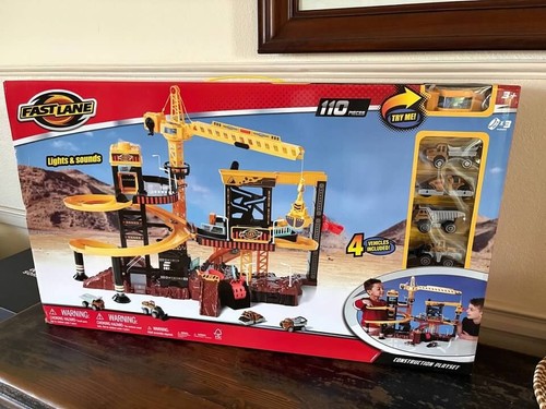 Toys' R Us Fast Lane Working vehicle and construction work Play set NEW ...
