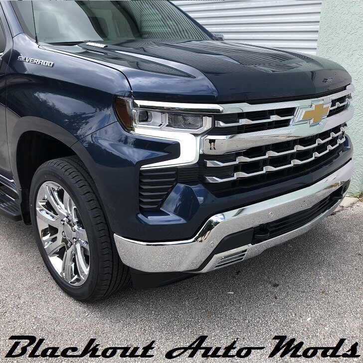 Gloss Black Vinyl BowTie Grill Emblem Overlay For 2022-2026 Chevy ...