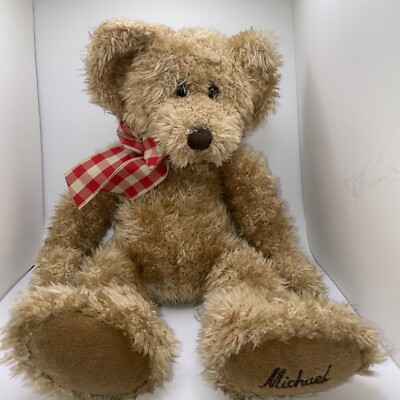 Teddy Bear LTD Commodities Michael Plush Stuffed Animal Sitting Russ ...