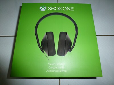 Microsoft Stereo Headset for Xbox One - NEW In Box!! | eBay
