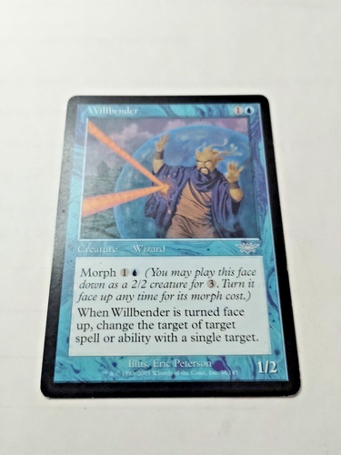 MTG Willbender Legions 58/145 Regular Uncommon - Some wear on corners ...
