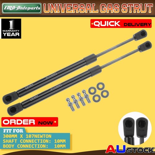 Pair Gas Struts for Flexiglass Canopy SIDE match C16-09903 24lbs 300mm ...