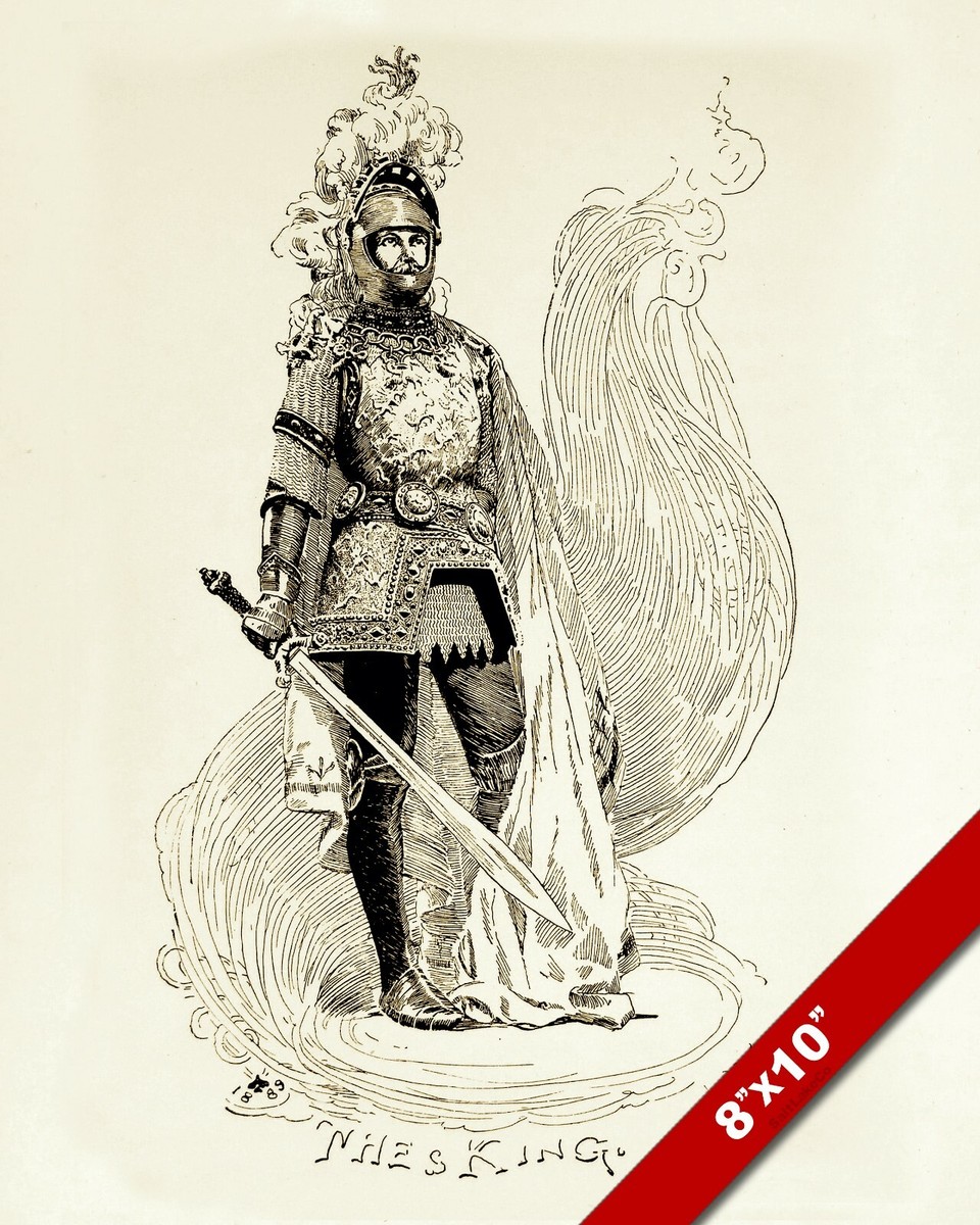 King Arthur Drawing King Arthur Of Britain And Queens From The Tomb Of