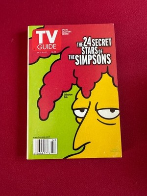 2000, Simpsons, "Sideshow Bob" TV Guide (Scarce / Vintage) Set Break | eBay