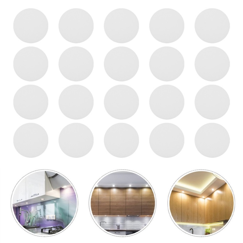 20 Pcs Diffuser Plate Set Light Diffusion Sheet Downlight Lamp Shade | eBay