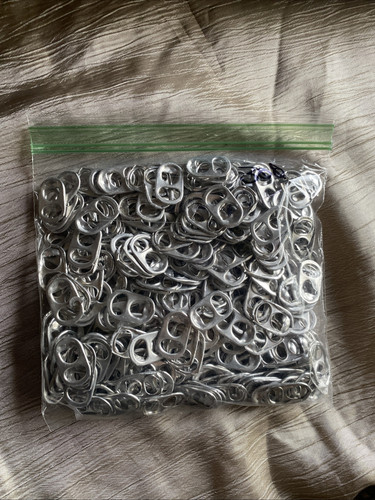 300 Aluminum Soda/Beer/Pop Can Pull Tabs Crafts/Chainmail/Crochet | eBay