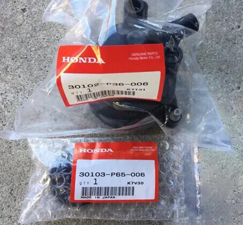 GENUINE HONDA Distributor Cap & Rotor Set 30102-P36-006 / 30103-P65-006 ...