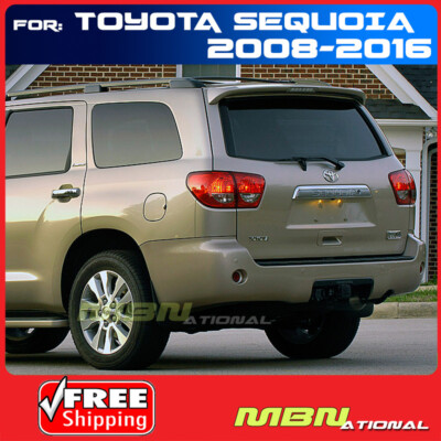 Pour 08-16 Sequoia Coffre Toit Spoiler Couleur Correspondant Peint 4Q2 ...