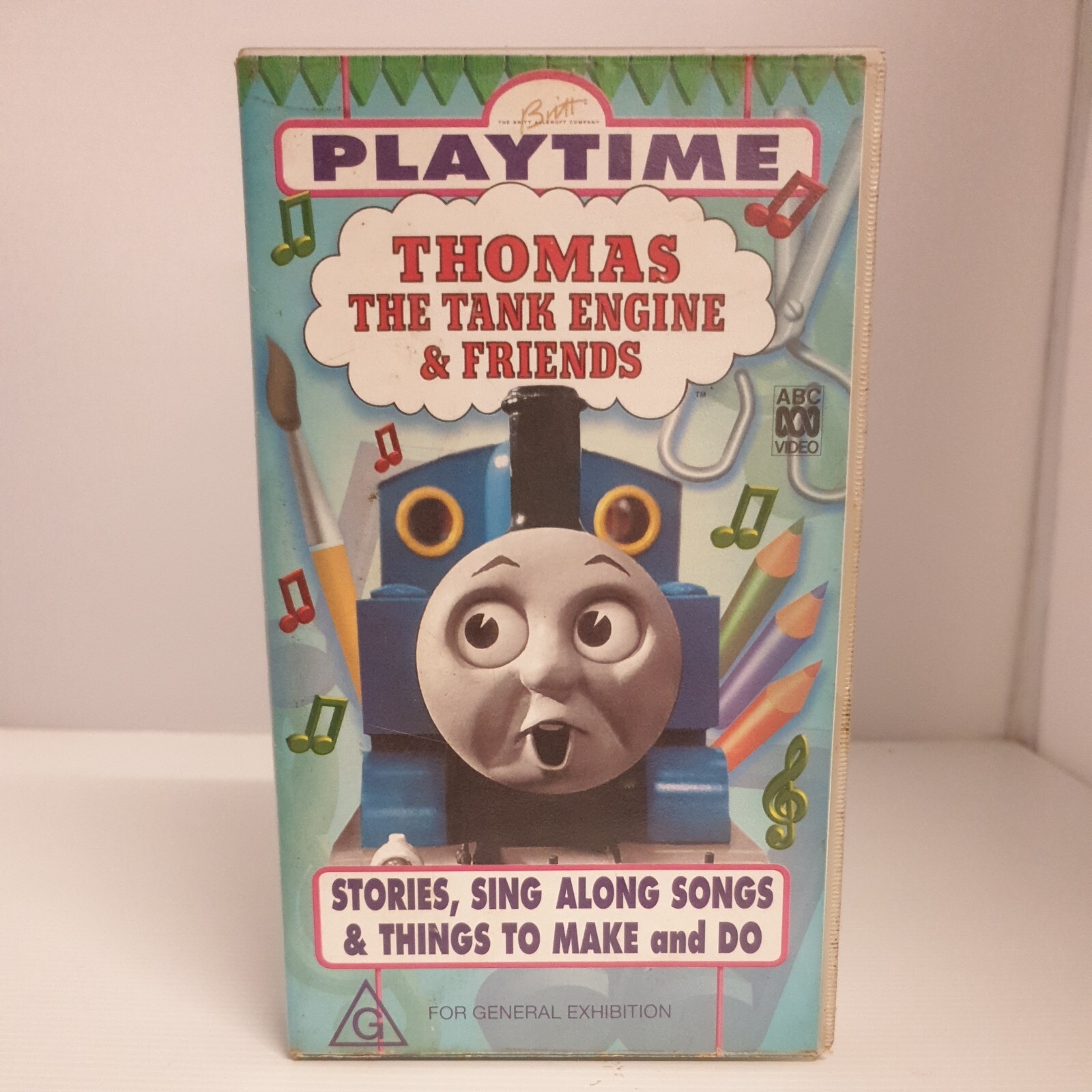 Thomas the Tank Engine & Friends Stories, Sing Along Songs ABC Kids VHS ...